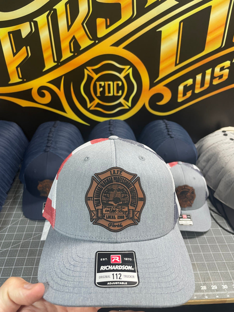 Engraved logo patch – First Due Customs